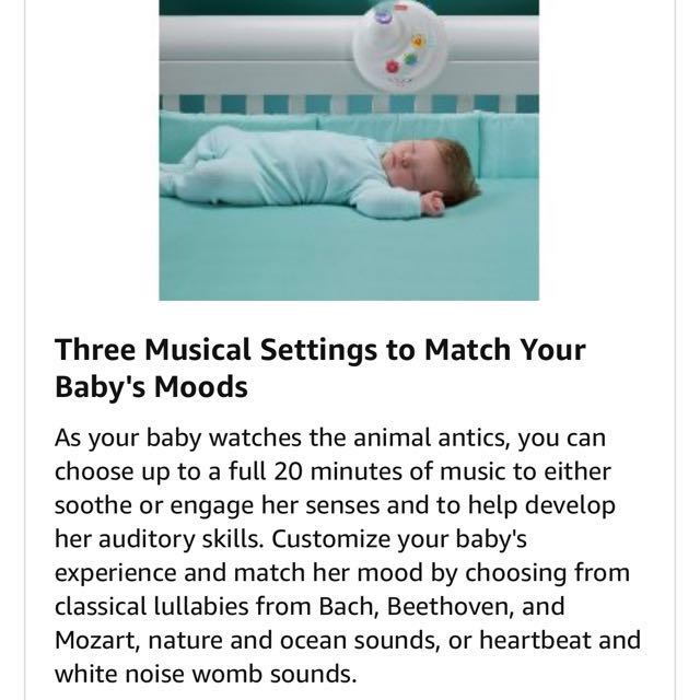 Fisher price Baby Musical Projector Mobile, Babies & Kids, Infant ...