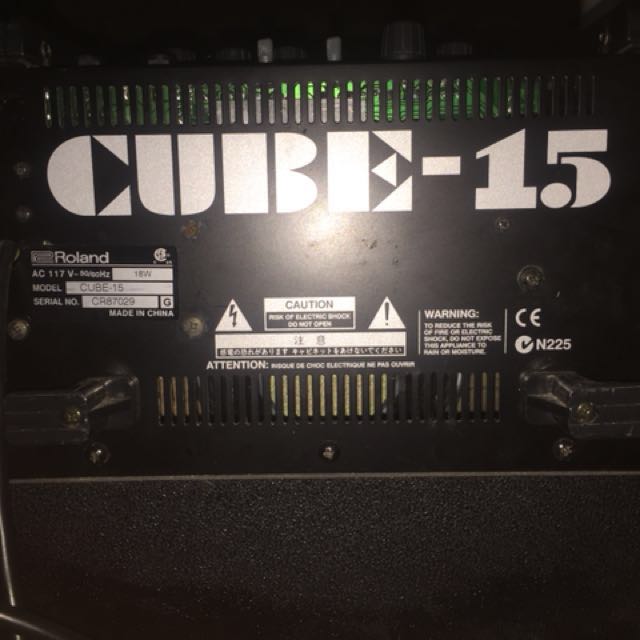 For sale cube15 ampli, Hobbies & Toys, Music & Media, CDs & DVDs on ...