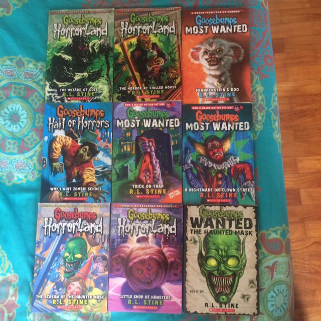 Goosebumps Books Collection By R.L.Stine, Hobbies & Toys, Books ...