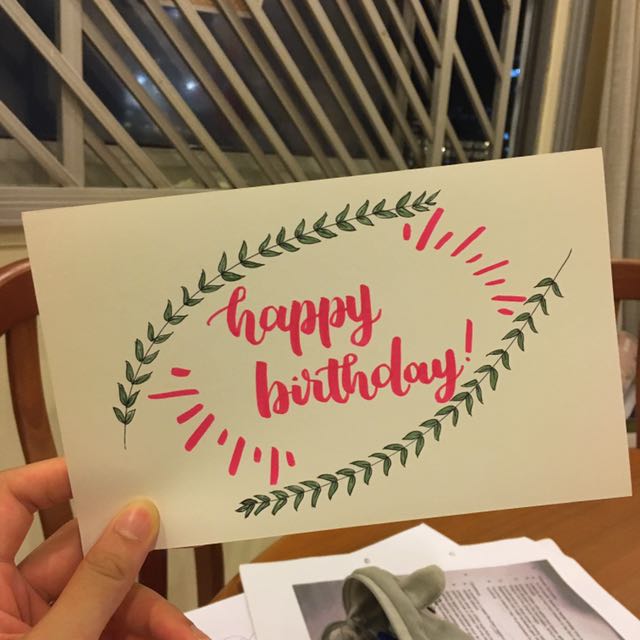 Hand-drawn cards, Hobbies & Toys, Stationery & Craft, Art & Prints on ...