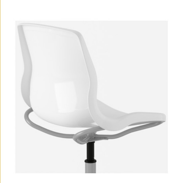 1 X Ikea Snille Swivel Chair White Furniture And Home Living