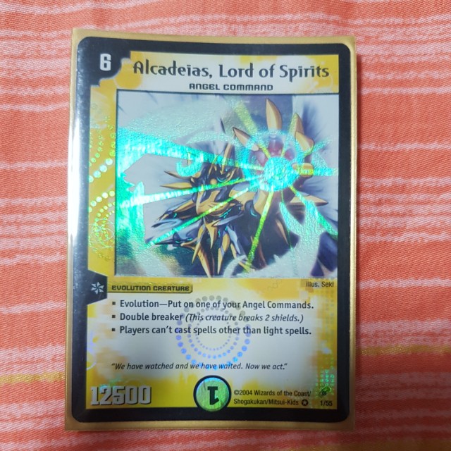 PERFECT Alcadeias, Lord of Spirits foil (Duel Masters), Hobbies & Toys, Toys & Games on Carousell