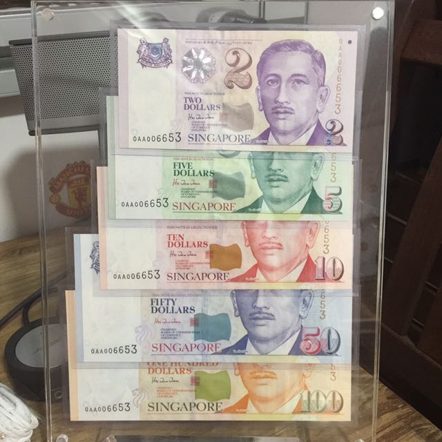Presidential Notes Collection Identical Number Set 0AA, Hobbies & Toys ...