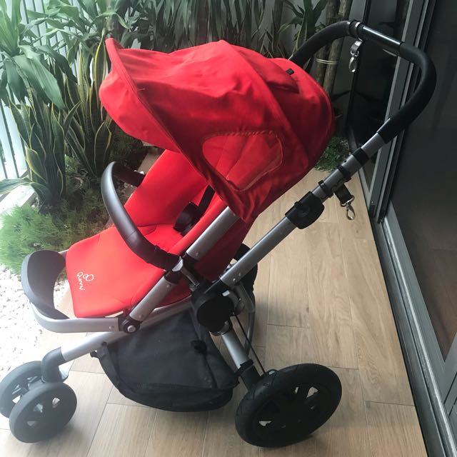 Quinny Buzz Xtra 3 - Wheel Stroller - Red, Babies & Kids, Going Out ...