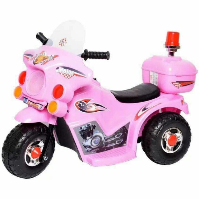 Rechargeable Kids Police Motorcycle, Babies & Kids, Infant Playtime on ...