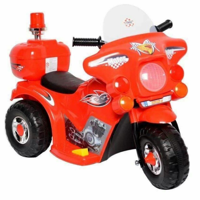 Rechargeable Kids Police Motorcycle, Babies & Kids, Infant Playtime on ...