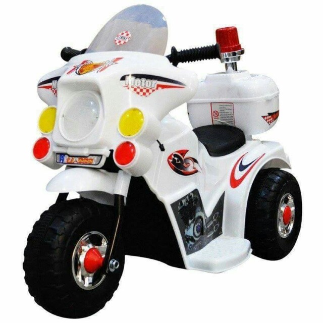 Rechargeable Kids Police Motorcycle, Babies & Kids, Infant Playtime on ...