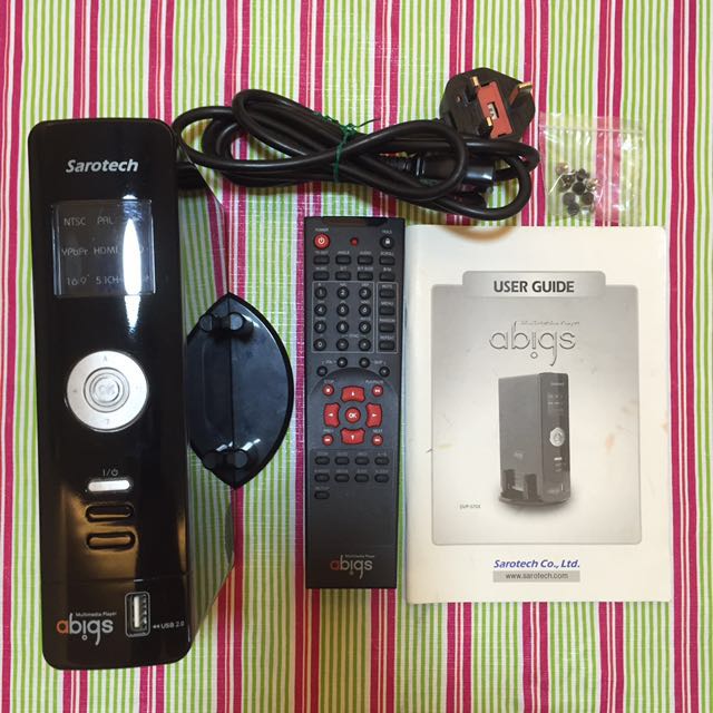 Sarotech abigs DVP-570X Multimedia Player, TV & Home Appliances, TV ...