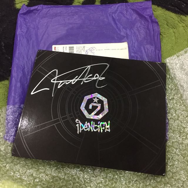 [SIGNED] GOT 7 IDENTIFY Album, Hobbies & Toys, Collectibles ...