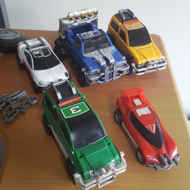 Turbo Rangers Deluxe Turbo Megazord, Hobbies & Toys, Toys & Games on ...