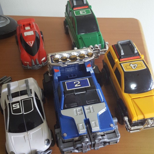 Turbo Rangers Deluxe Turbo Megazord, Hobbies & Toys, Toys & Games on ...