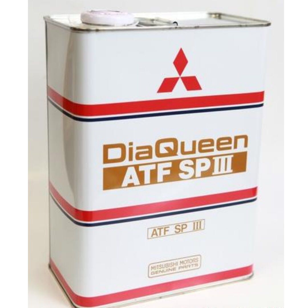 ATF SPIII MITSUBISHI DiaQueen (4L) GENUINE JAPAN, Car Accessories on ...