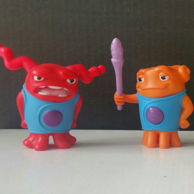 Dreamworks HOME McDonalds Happy Meal Toys. Oh, Hobbies & Toys, Toys ...