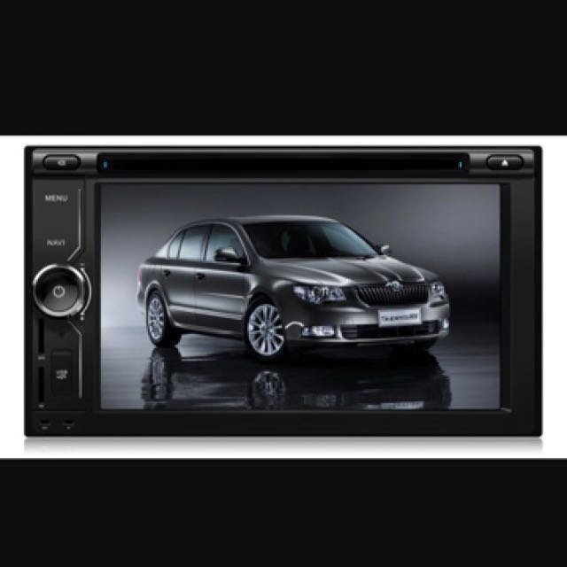 DVD, KSD-6528A universal double din 6.2 inch DVD player with GPS navigation, Built-in Bluetooth ...
