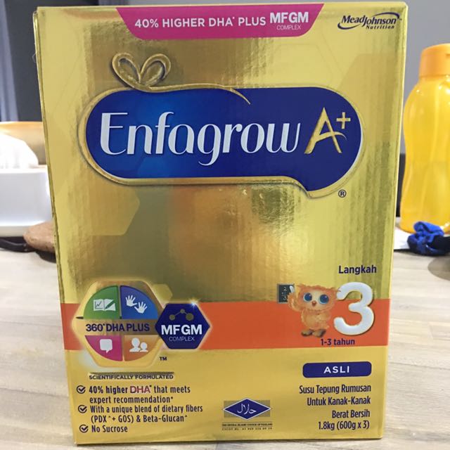 Enfagrow stage 3 (1.2kg), Babies & Kids, Nursing & Feeding, Weaning ...