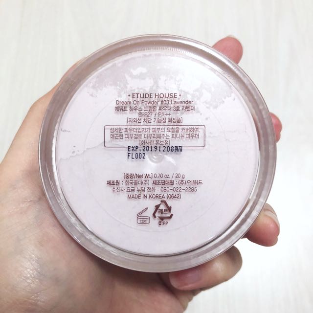 Etude dream on loose powder, Beauty & Personal Care, Face, Makeup on ...