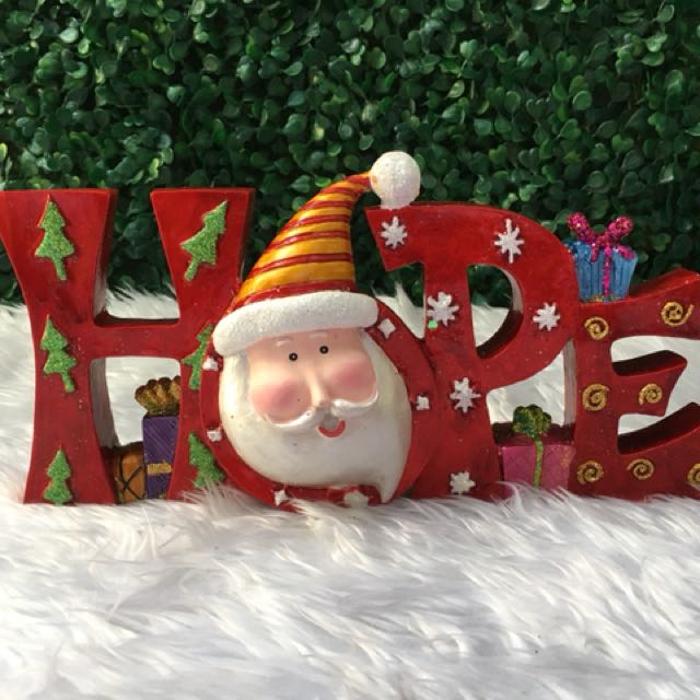 Hope Christmas standee, Babies & Kids, Baby Nursery & Kids Furniture ...