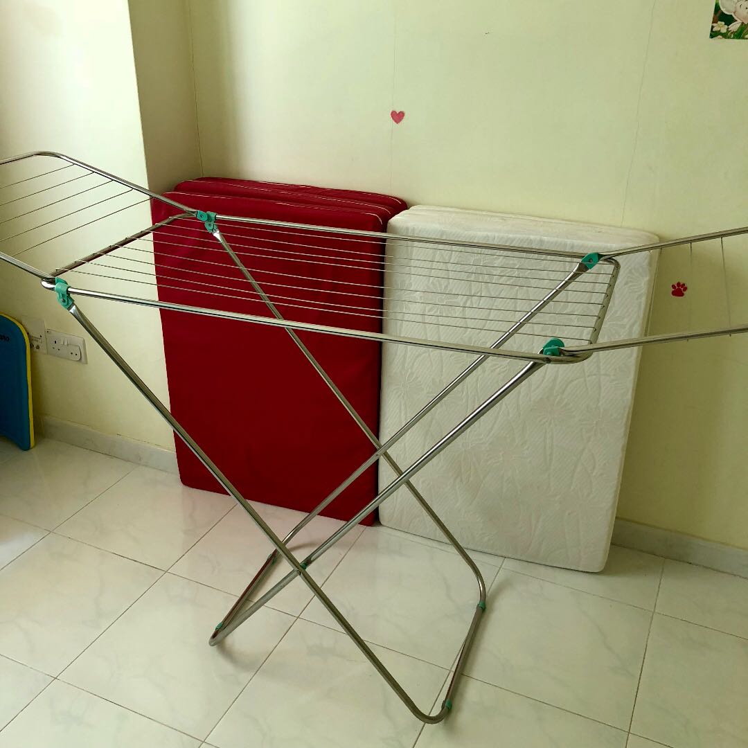 Laundry Cloth drying stand/ rack, Furniture & Home Living, Furniture ...