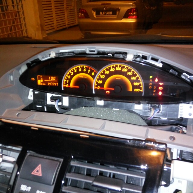 Meter TRD vios 2nd model 07-13, Auto Accessories on Carousell