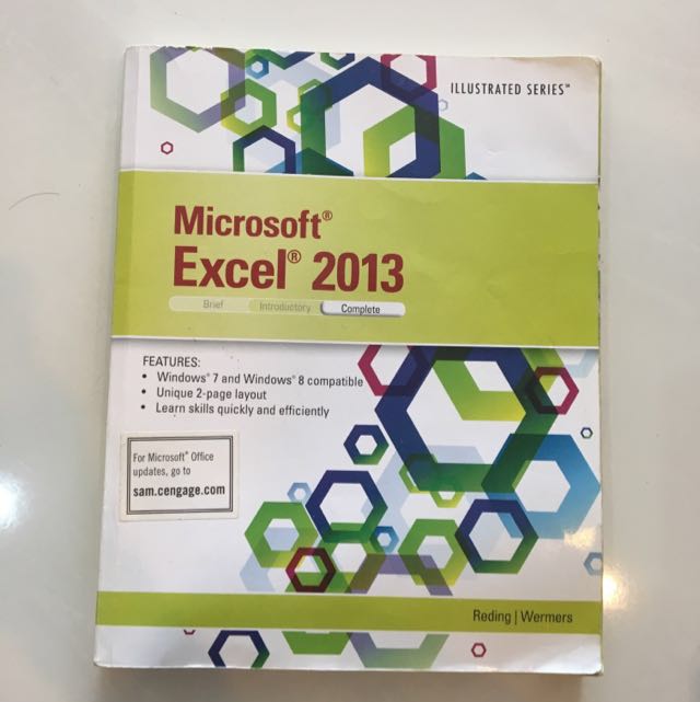 Microsoft Excel 2013, Hobbies & Toys, Books & Magazines, Textbooks on ...