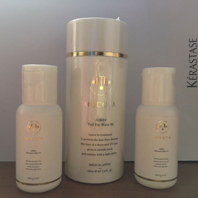 Mucota Aire+ (veil for wave 06) and 1 shampoo, Beauty & Personal Care, Hair on Carousell