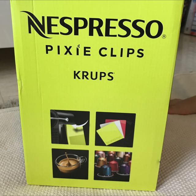 Nespresso Pixie Clips Krups, TV & Home Appliances, Kitchen Appliances, Coffee Machines & Makers ...