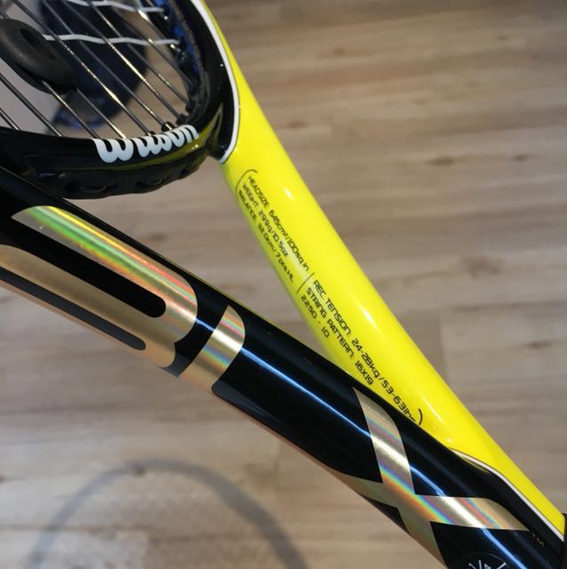 Wilson BLX Pro Open, Sports Equipment, Sports & Games, Racket & Ball ...