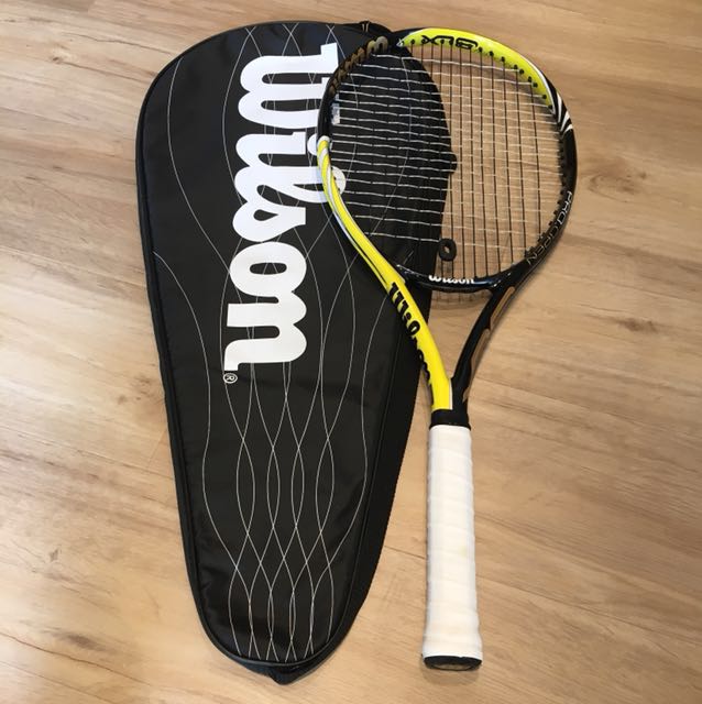 Wilson BLX Pro Open, Sports Equipment, Sports & Games, Racket & Ball ...