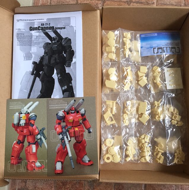 1/100 RX-77-2 GunCannon Integral Gundam Resin Conversion Kit SMS ...