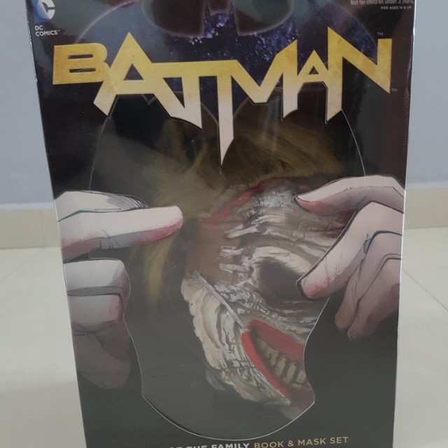 Batman graphic novel box set with Joker mask BNIB, Hobbies & Toys ...