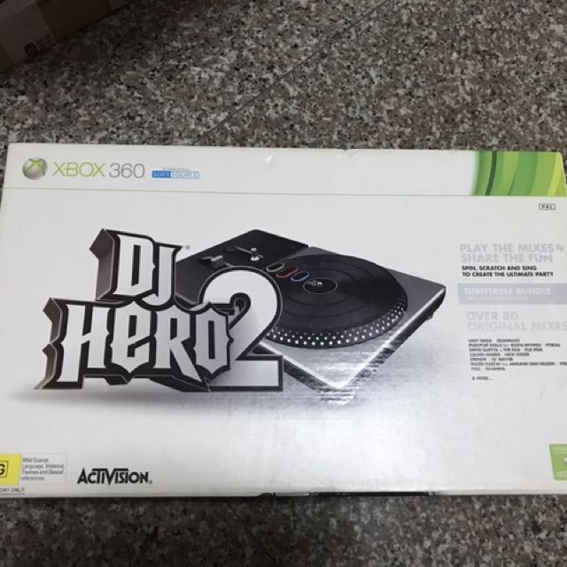 DJ Hero 2 XBox 360, Toys & Games, Video Gaming, Video Games on Carousell