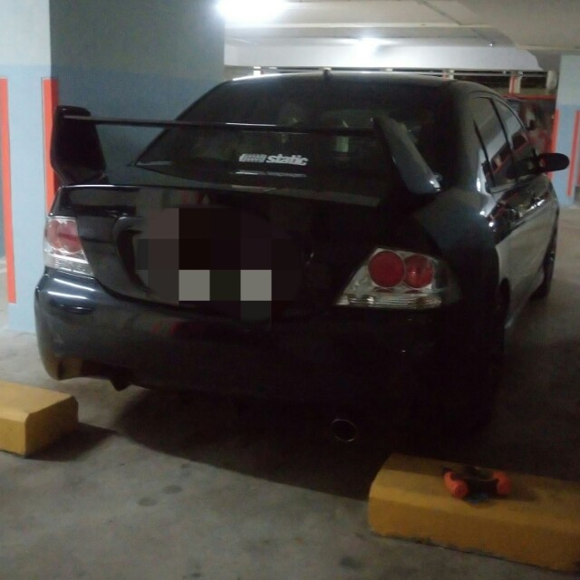 Evo spoiler cs3, Car Accessories on Carousell