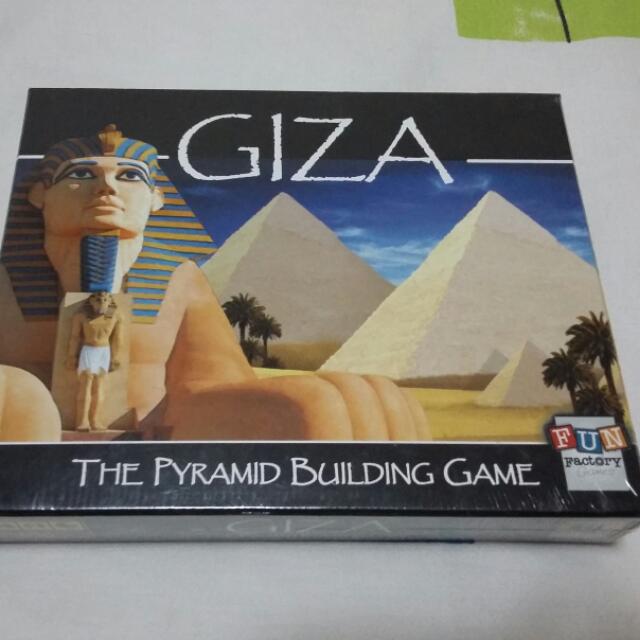 GIZA - The Pyramid Building Game, Hobbies & Toys, Toys & Games on Carousell