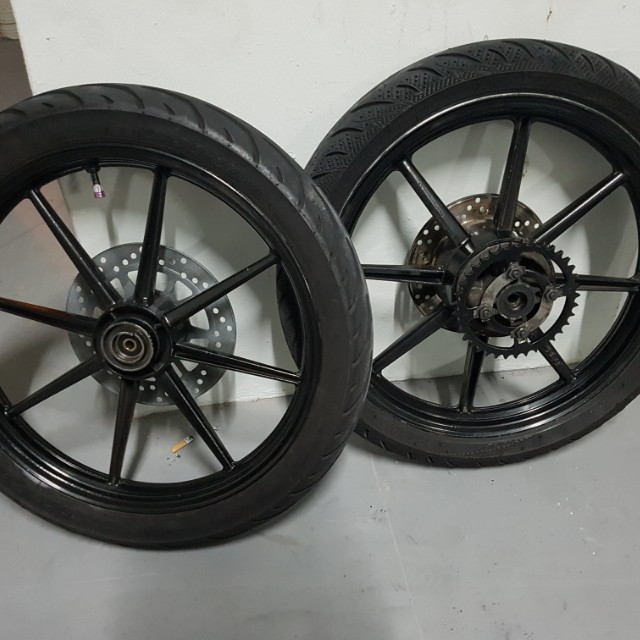 Racing boy 8 legged rim, Motorcycles, Motorcycle Accessories on Carousell