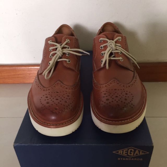 Regal Japanese brogue Shoes Size 25.5, Men's Fashion, Footwear, Dress ...