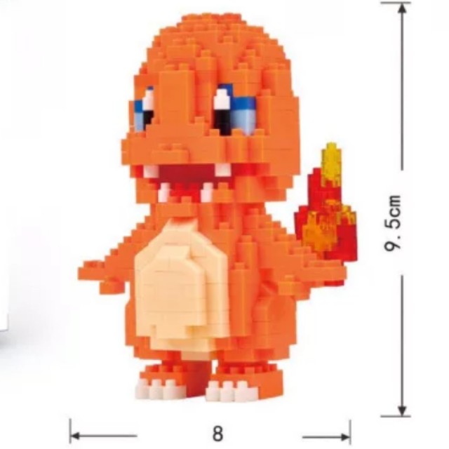 [ Nanoblock ] Pokemon: Charmander, Hobbies & Toys, Toys & Games on ...