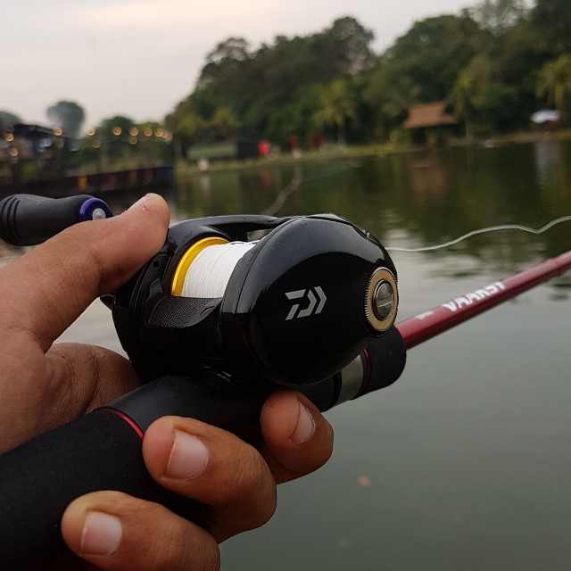Baitcasting set for $150, Sports, Sports & Games Equipment on Carousell