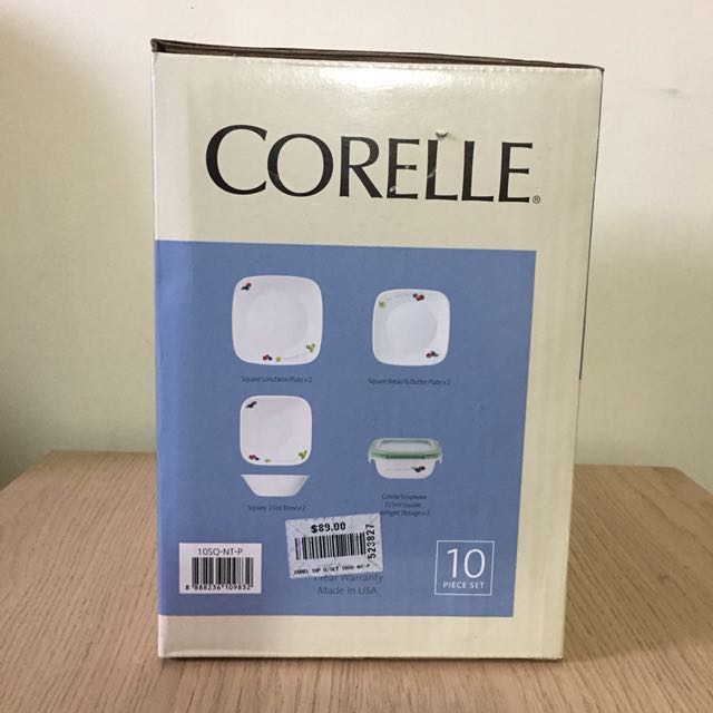 Corelle 10 Pc Set NEW, TV & Home Appliances, Kitchen Appliances, Other Kitchen Appliances on ...