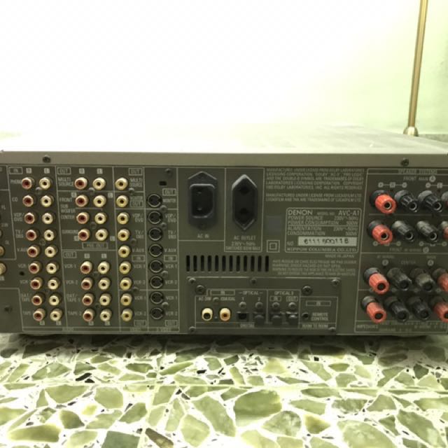 Denon AVC-A1 Receiver - vintage hifi, Audio, Soundbars, Speakers ...