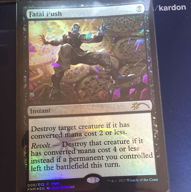 Fatal push normal/promo, Hobbies & Toys, Toys & Games on Carousell