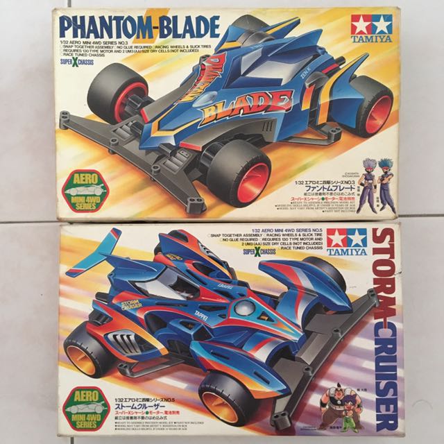 FREE Phantom Blade & Storm-Cruiser Tamiya Cars, Hobbies & Toys, Toys ...