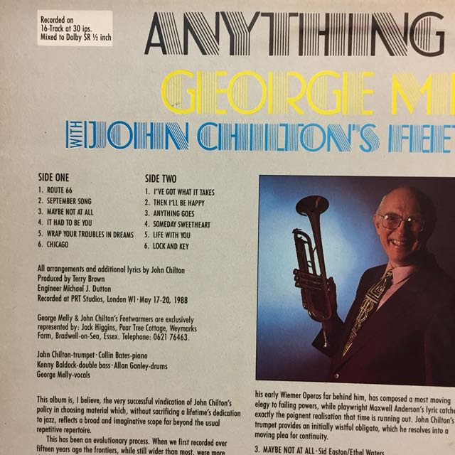 LP George Melly with the John Chilton’s Fleetwarmers , Hobbies & Toys ...