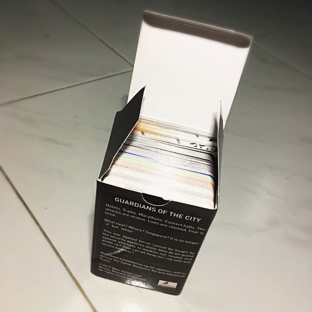 Guardians of the City - Card Game by MINDEF & NEXUS, Hobbies & Toys ...