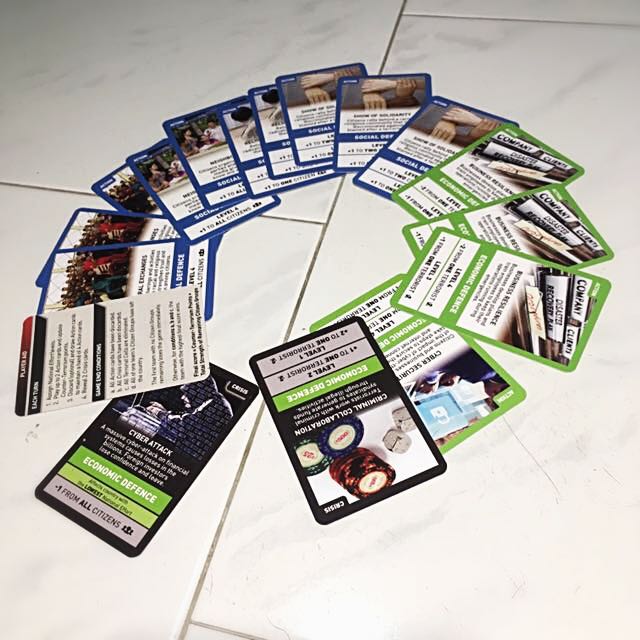 Guardians of the City - Card Game by MINDEF & NEXUS, Hobbies & Toys ...