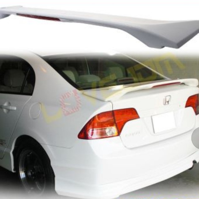 Honda Civic FD Spoiler, Car Accessories on Carousell