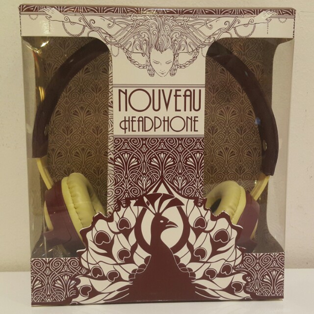 Maroon Headphones - Nouveau (Liquid Ears), Audio, Headphones & Headsets ...