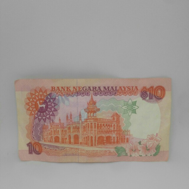 Old malaysia rm10 note, Hobbies & Toys, Collectibles & Memorabilia ...