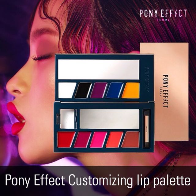 Pony Effect Customizing Lip Pallete, Beauty & Personal Care, Face, Makeup on Carousell