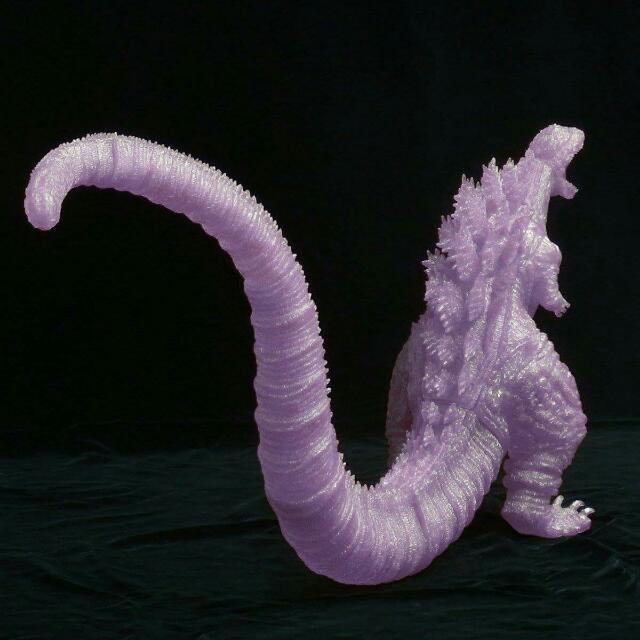 Rare Shin Godzilla Luminous Glow In The Dark Xplus Ric, Hobbies & Toys ...