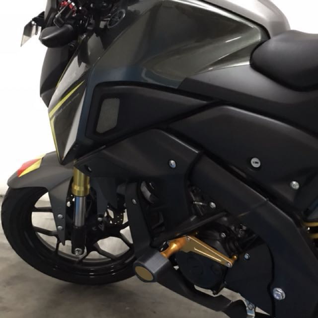 Yamaha MT15, Main Frame Slider (With bracket), Motorcycles, Motorcycle ...